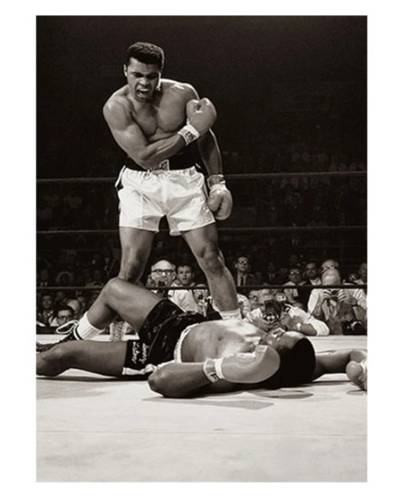 Muhammad Ali Wall Art Home Décor Wall Canvas Motivational Poster - Etsy