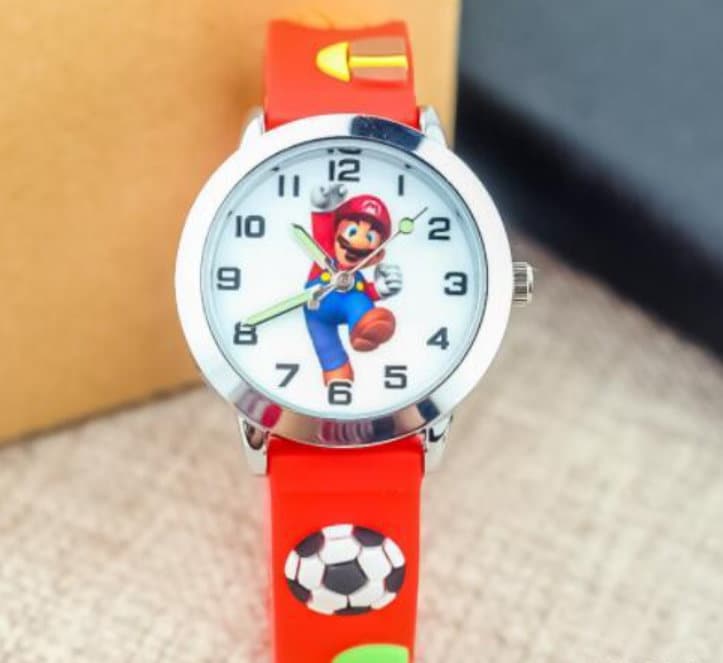 New Super Mario Bros Children's Silicone Watch - Etsy