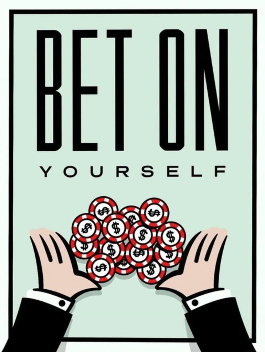 Monopoly Motivational Wall Art Home Decor Poster - Etsy UK
