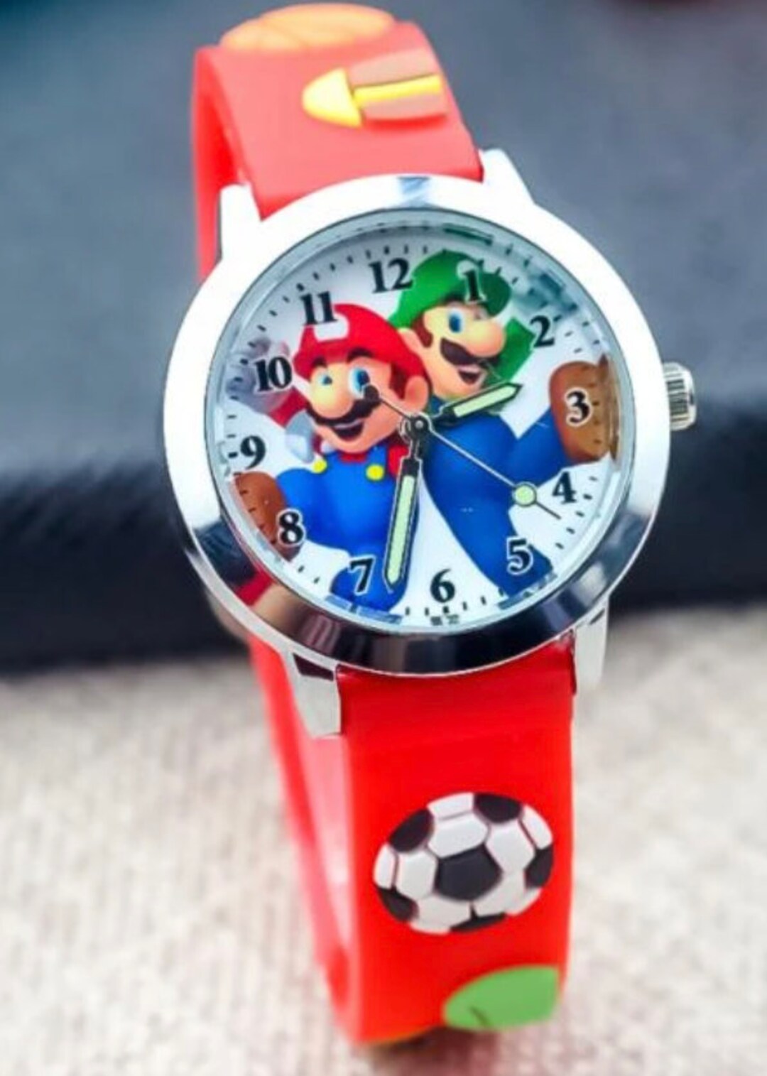 New Super Mario Bros Children's Silicone Watch - Etsy