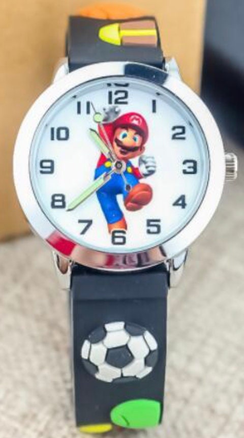 New Super Mario Bros Children's Silicone Watch - Etsy