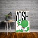 Yoshi Poster Wall Art Home Decor Digital Download Poster Print Super ...