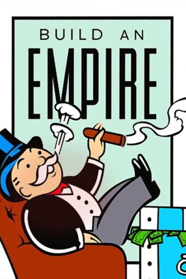 Monopoly Motivational Wall Art Home Decor Poster - Etsy UK