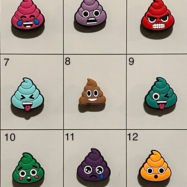 Croc Pin Poop - Etsy