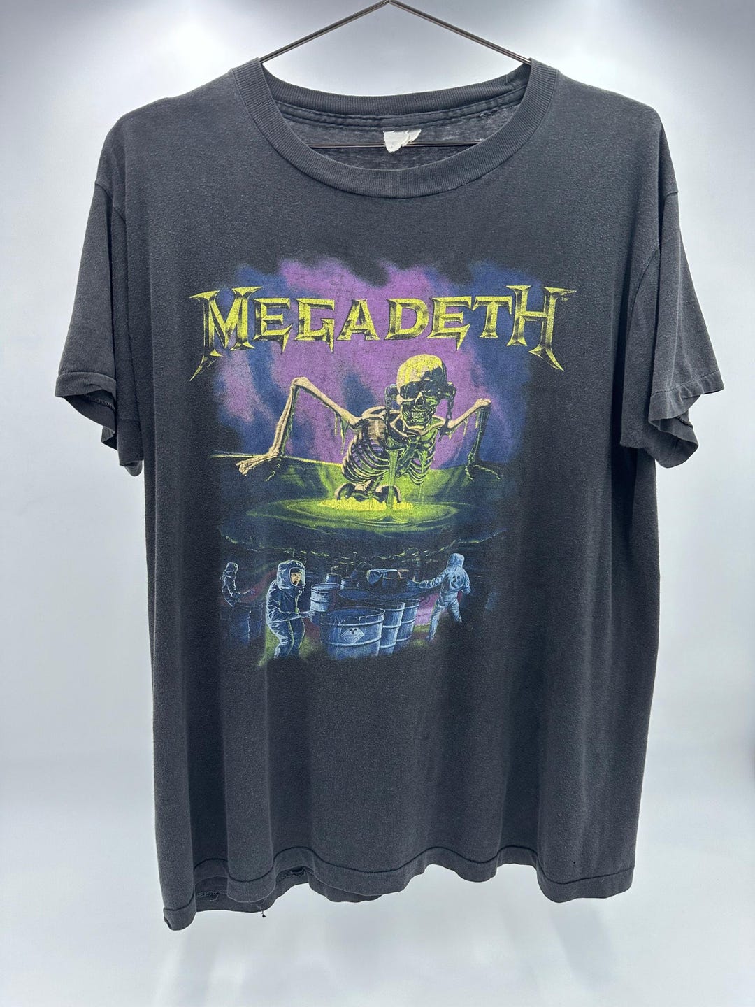 Megadeth 1989 Contaminated - Etsy