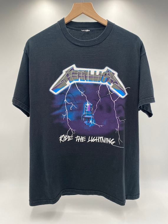 Metallica Ride The Lightning Electric Chair T Shirt S… - Gem