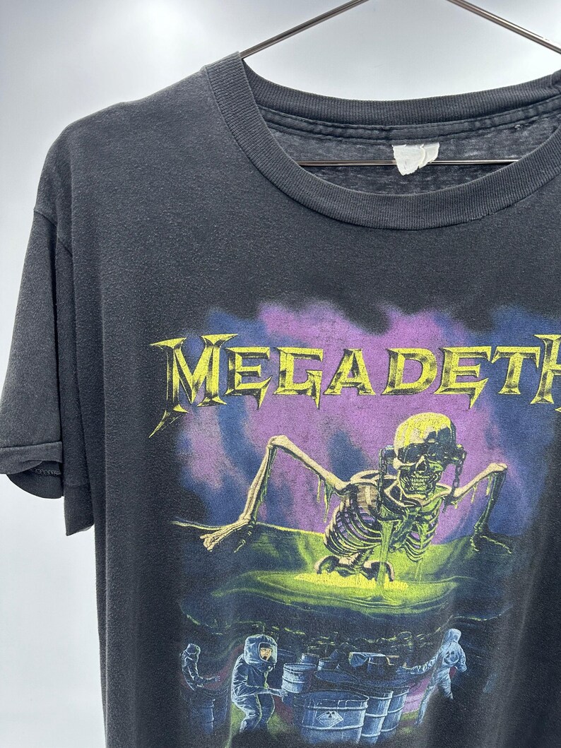 Megadeth 1989 Contaminated - Etsy