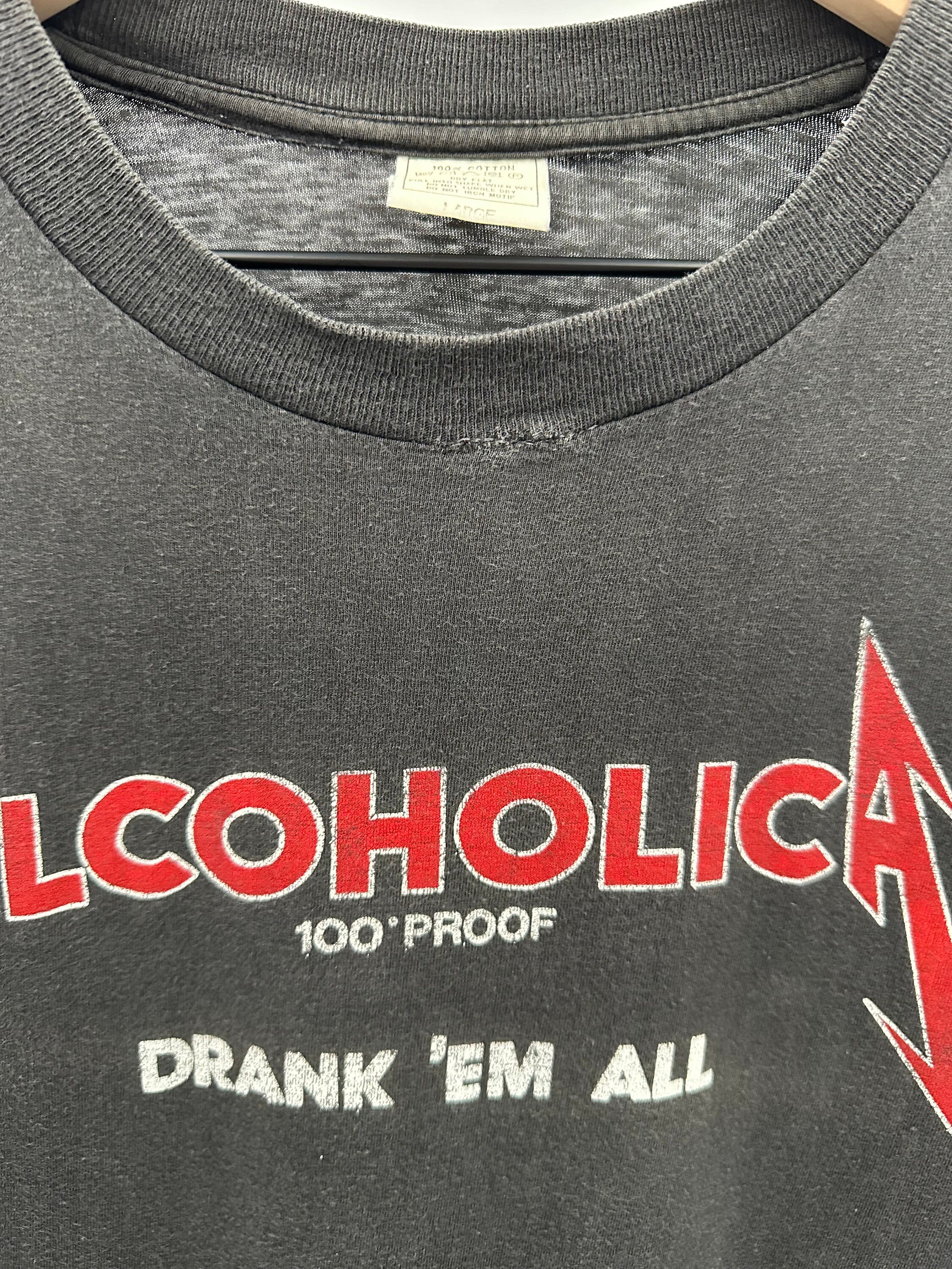 Metallica 1980's Alcoholica - Etsy