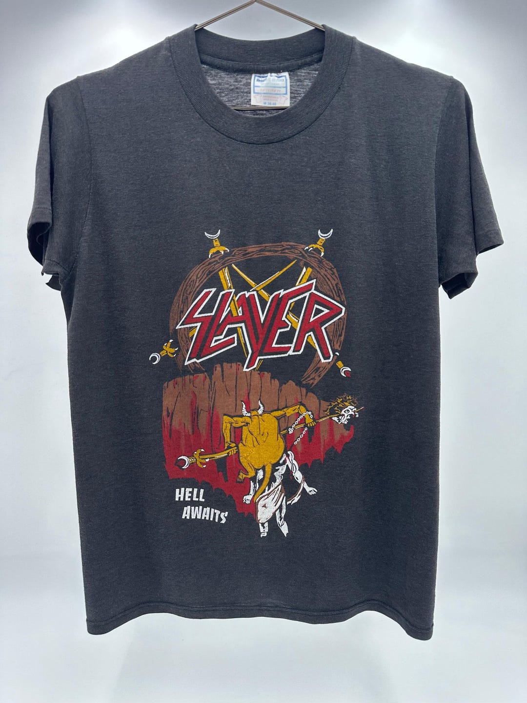 Slayer 1985 - Hell Awaits - Etsy