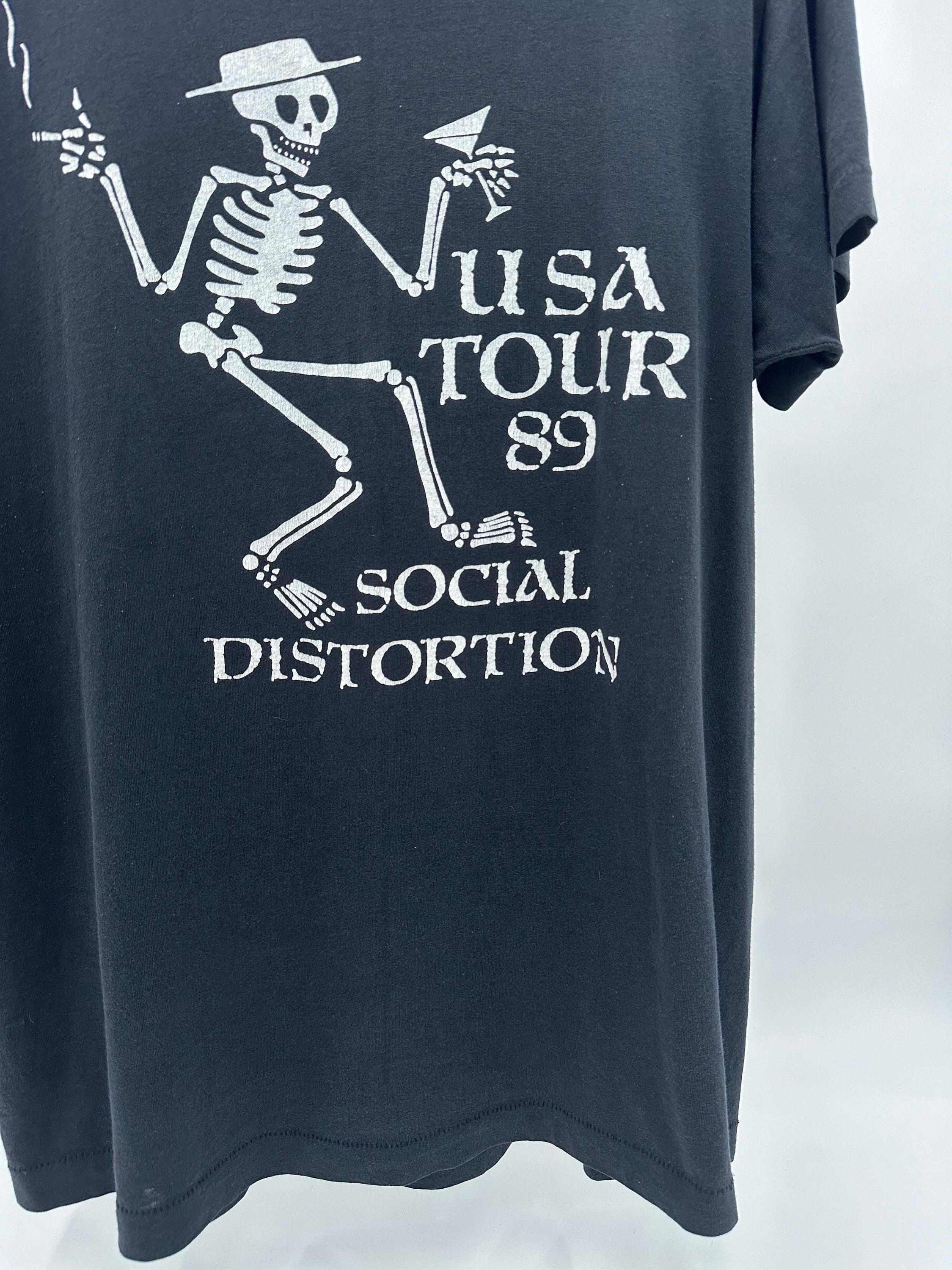 Social Distortion 1989 - Tour Shirt - Etsy