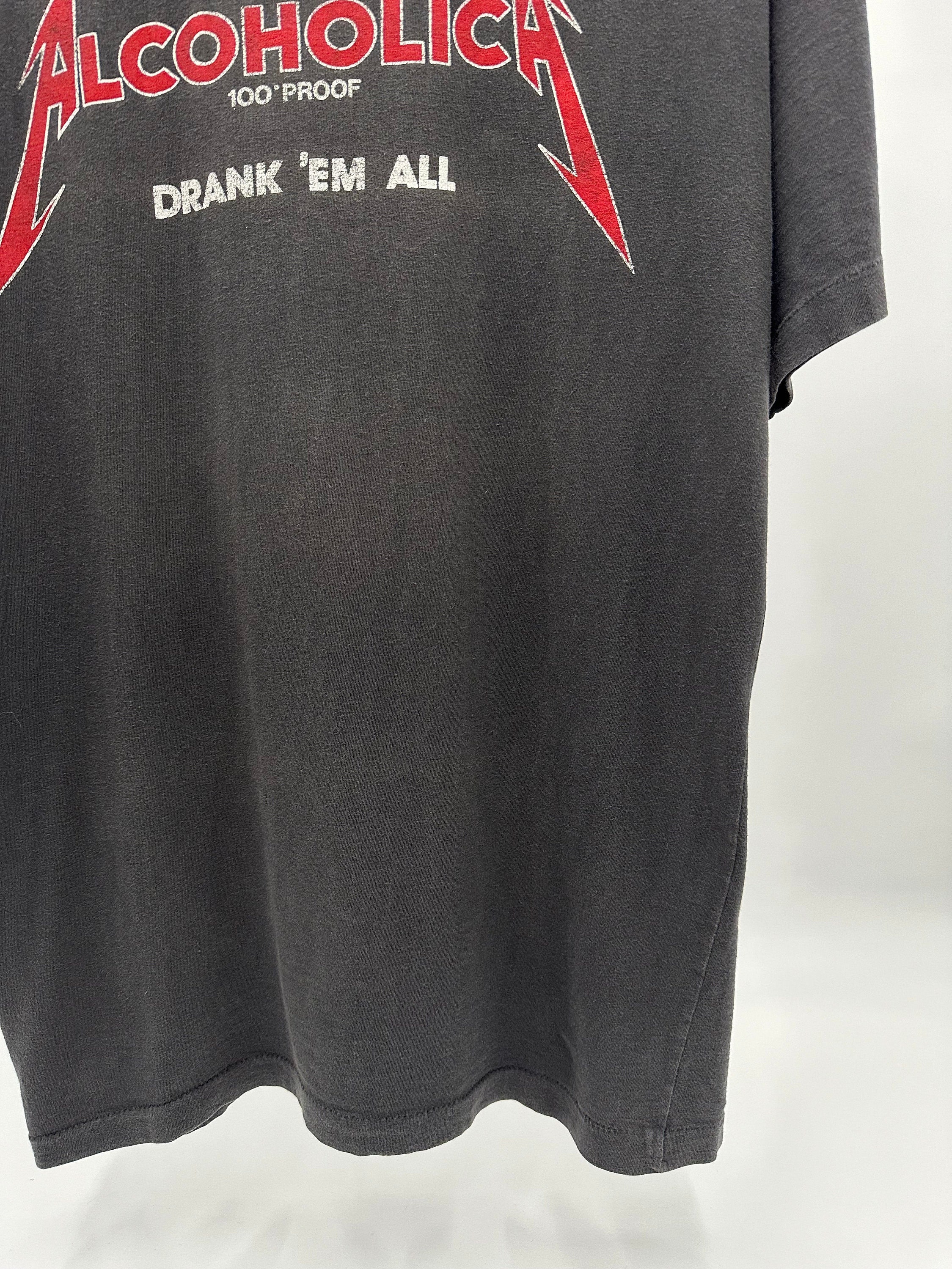 Metallica 1980's Alcoholica - Etsy