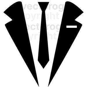 Suit and Tie SVG, Suit and Tie Png, Suit and Tie Vector, Suit and Tie ...