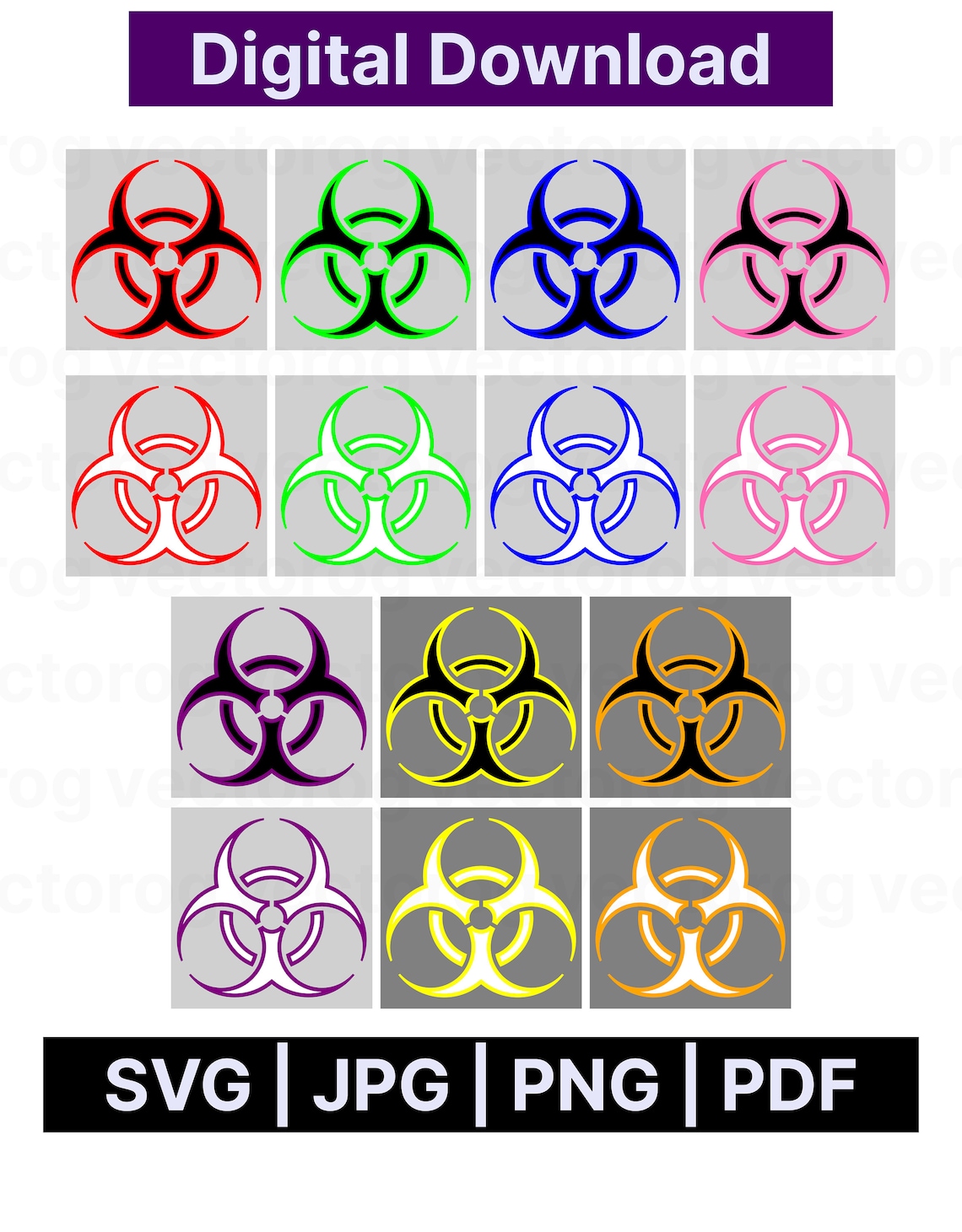 Biohazard SVG, Biohazard Png, Biohazard Vector, Biohazard Silhouette ...