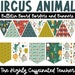 Circus Animals Bulletin Board Borders and Banners L Bulletin Board Kit ...