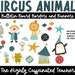 Circus Animals Bulletin Board Borders and Banners L Bulletin Board Kit ...