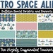 Retro Space Alien Bulletin Board Borders and Banners L Bulletin Board ...