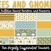 Bees and Gnomes Bulletin Board Borders and Banners L Bulletin Board Kit ...