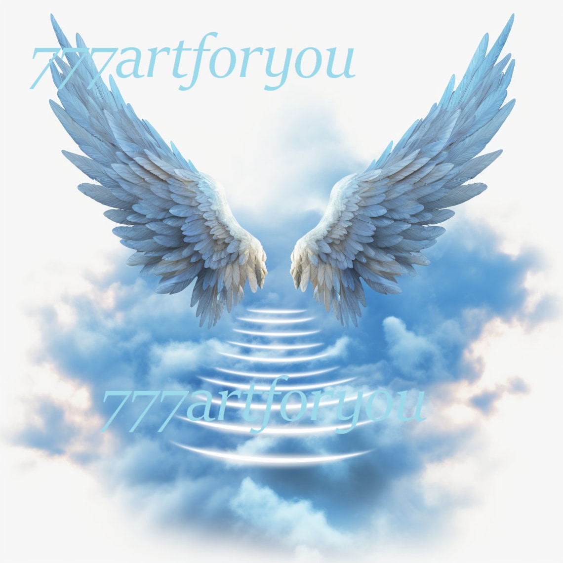 Sky in Loving Memory of Angel Wings Memorial PNG Add Photo - Etsy