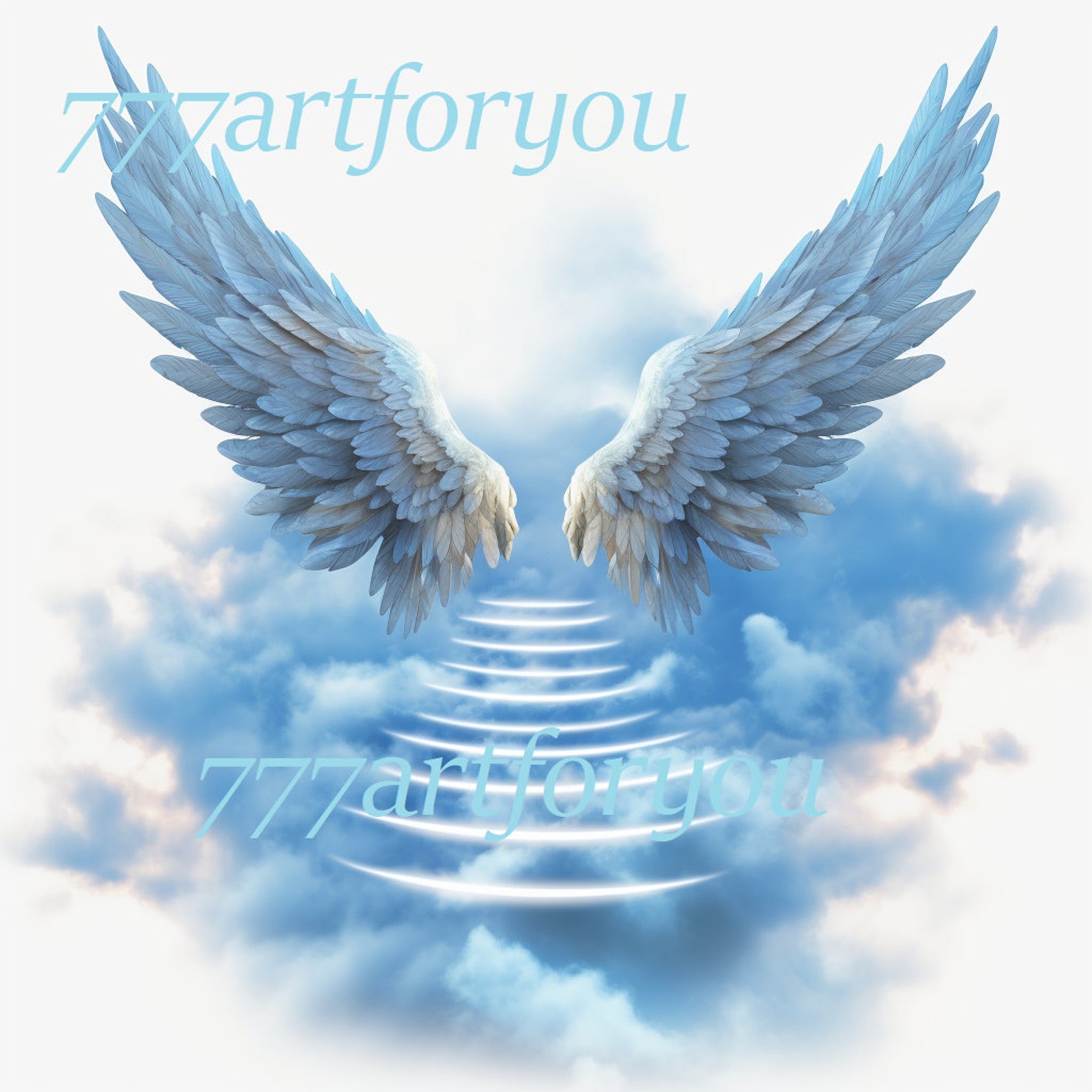 Sky in Loving Memory of Angel Wings Memorial PNG Add Photo - Etsy