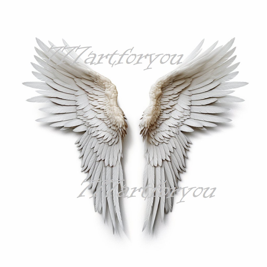 Angel Wings Png Angel Wings Digital Background for Maternity ...