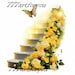 In Loving Memory PNG, Yellow Sky Heaven Stairway Memorial Background ...