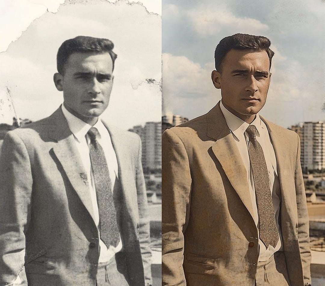 Photo Restoration Service and Colorization · Old Photos Restore and ...