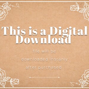 Red Flowers Memorial Template Printable Funeral RIP Background Instant ...