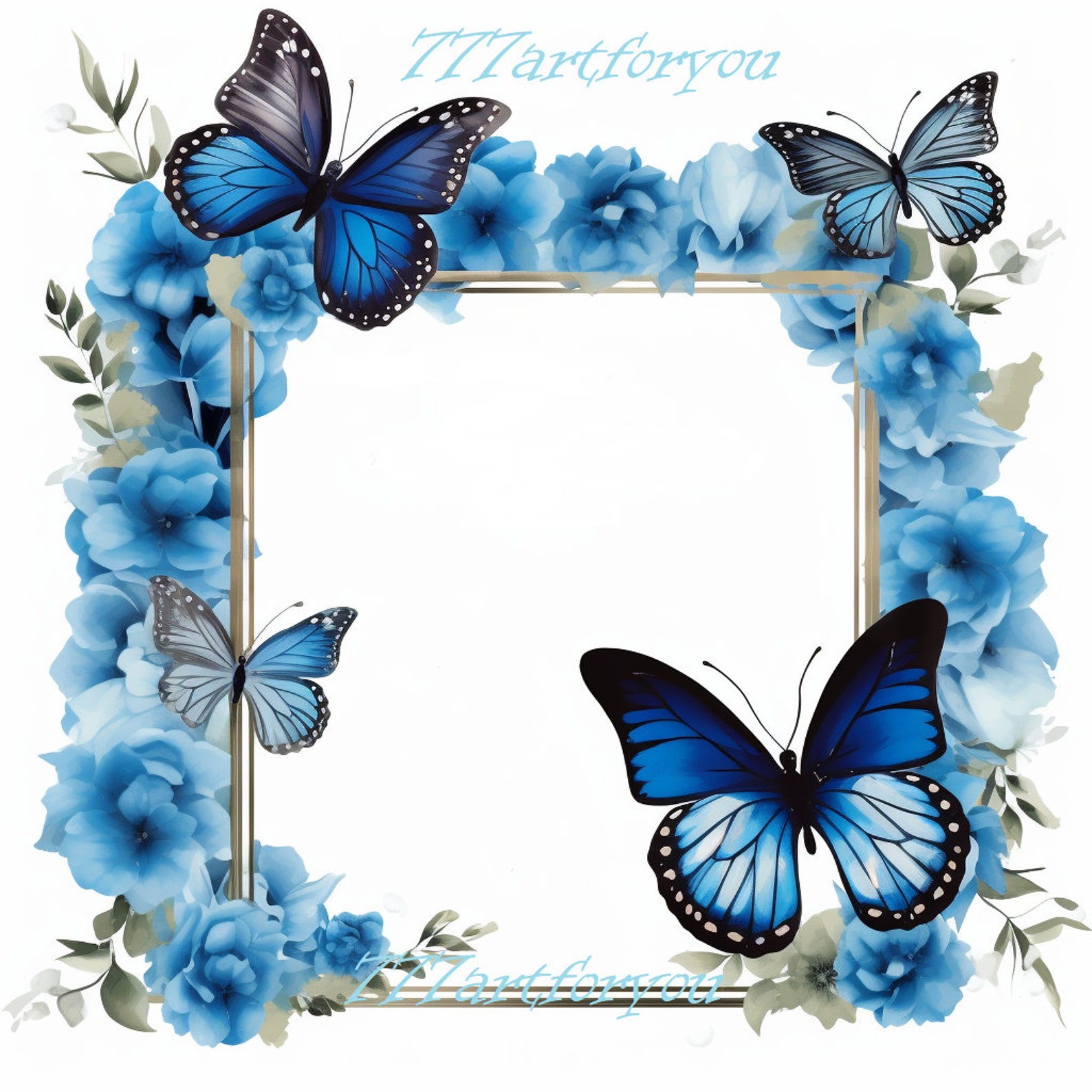 Memorial Butterfly Frame PNG, in Loving Memory Design (instant Download ...