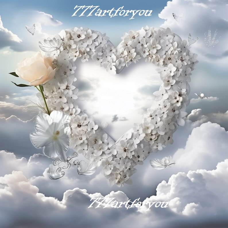 In Loving Memory PNG, Warm Sky Heaven's Gate Memorial Background for ...