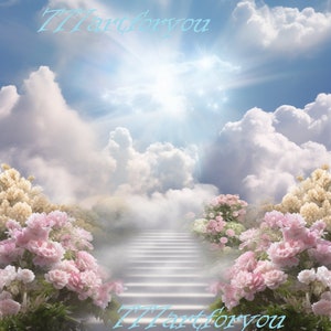 Red Flowers Memorial Template | Printable Funeral RIP Background ...