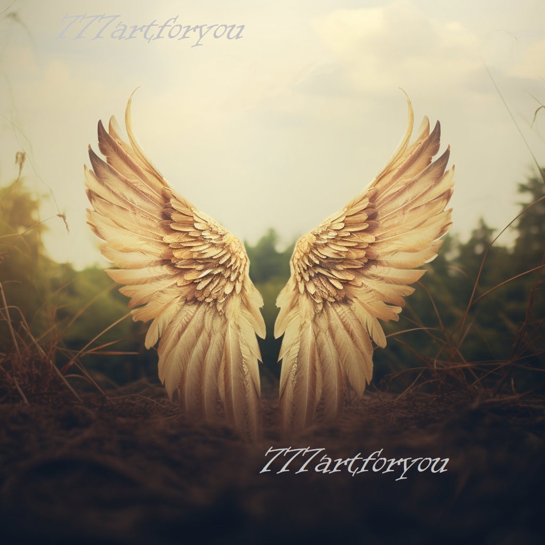 RIP Angel Wings Instagram Template instant Download PNG JPG Digital ...