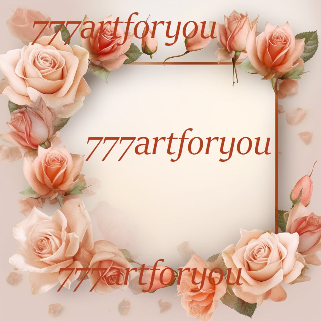 Rose Gold Heaven Background Instant Download Forever in Our Hearts PNG ...