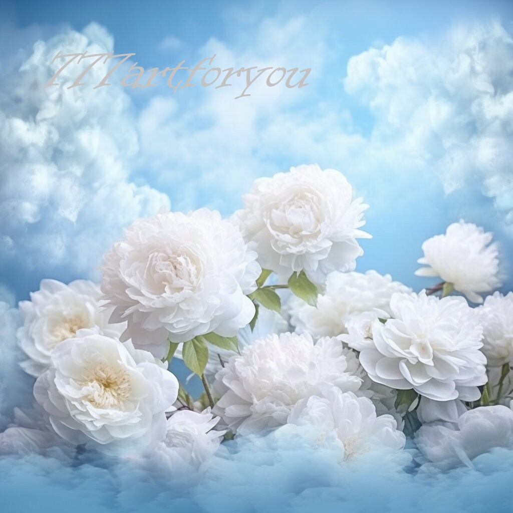 In Loving Memory: Memorial Background Templates Ascending to Heaven ...