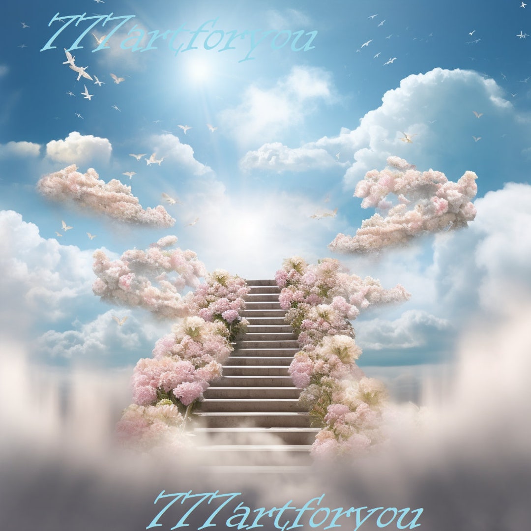 Sky Blue Heaven Blue Heaven Png in Loving Memory Heaven Template Rip ...