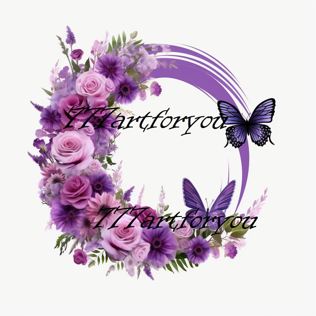Purple Heavens Gate in Loving Memory Forever in Our Hearts - Etsy