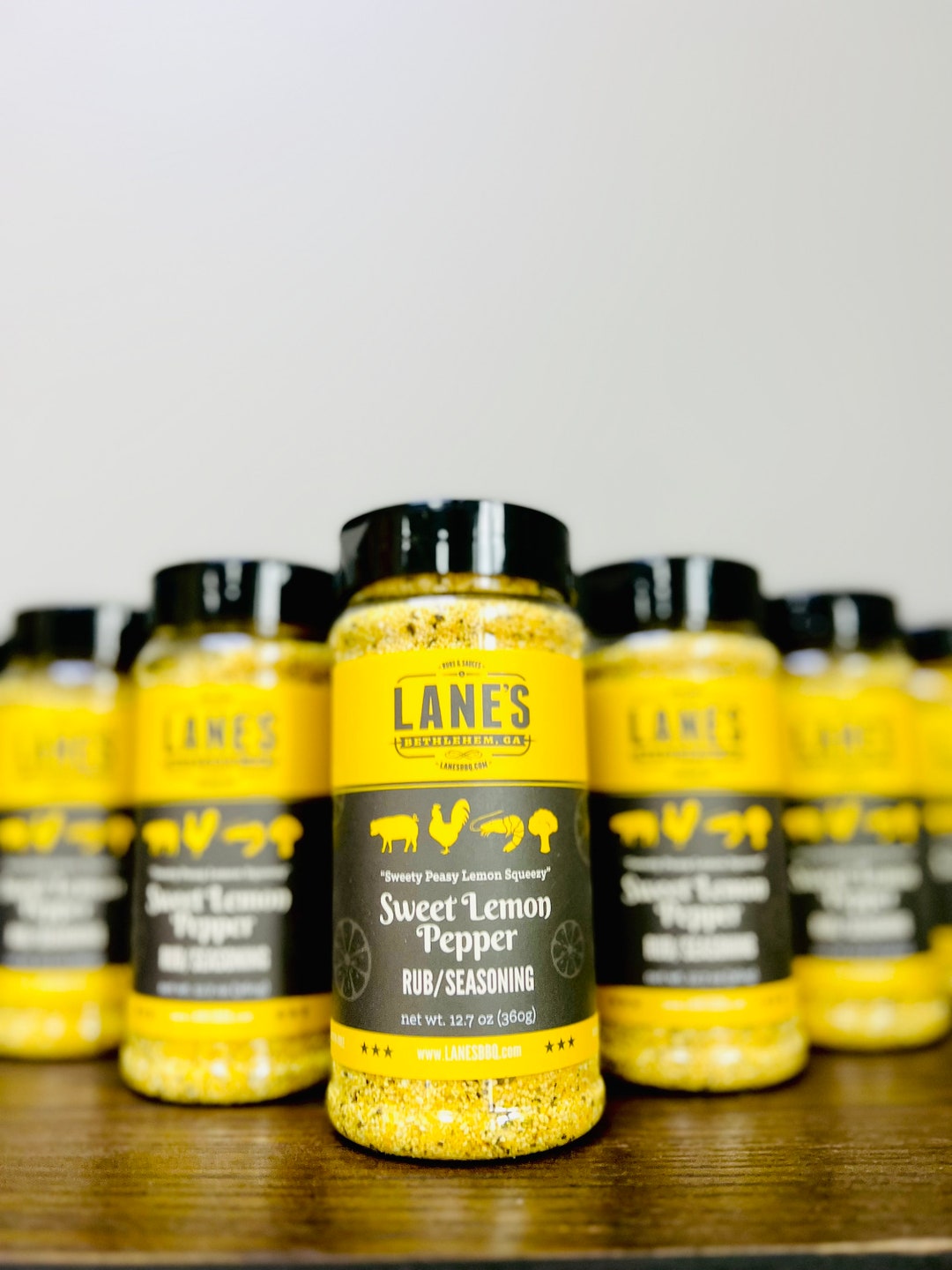 Lane's BBQ Seasoning/rub - Sweet Lemon Pepper - Etsy