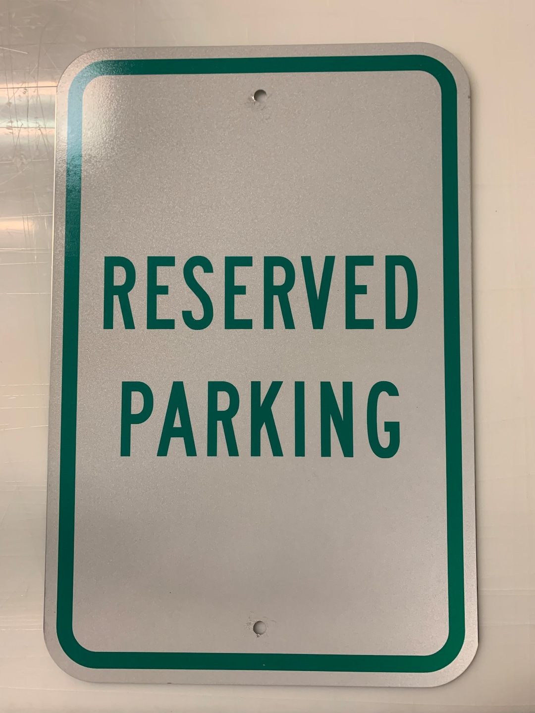 Reserved Parking Sign - Reflective Parking Sign - Street Sign - Etsy