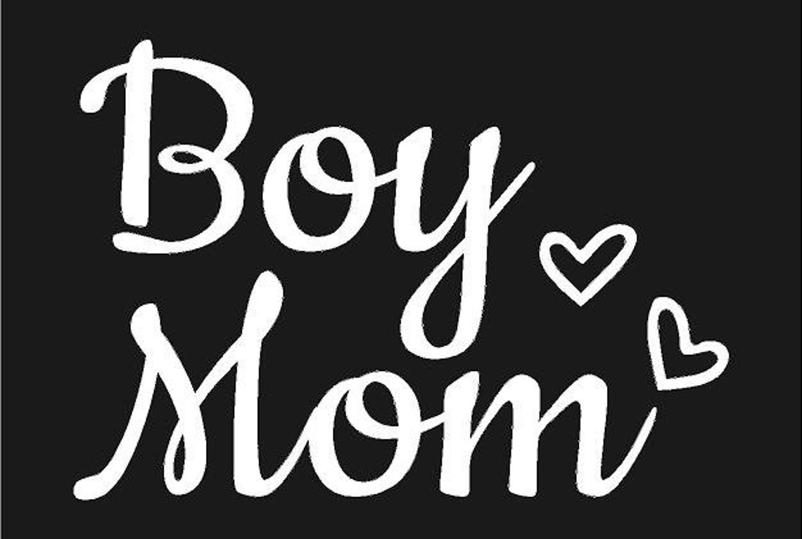 Boy Mom Decal - Car Decal - Car Backglass Sticker - Etsy