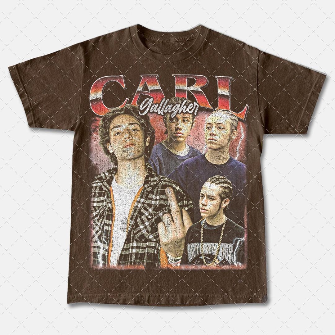 Vintage 90s Carl Gallagher Tee, Tv Series Unisex T-shirt, Retro TV Show ...