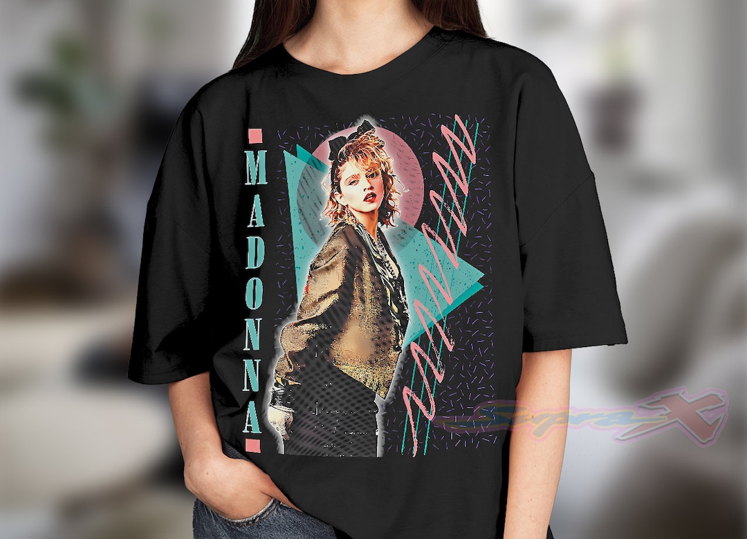 Madonna Tee Shirt Bootleg Madonna Tshirt Madonna T Shirt - Etsy