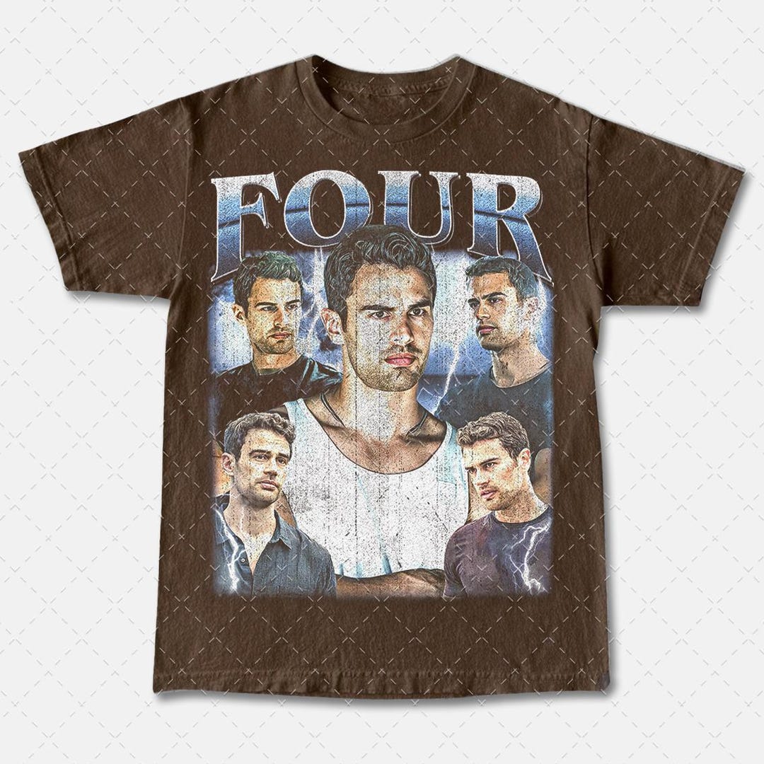 Vintage 90s Theo James Tee, Four T-shirt, Tv Series Unisex T-shirt ...