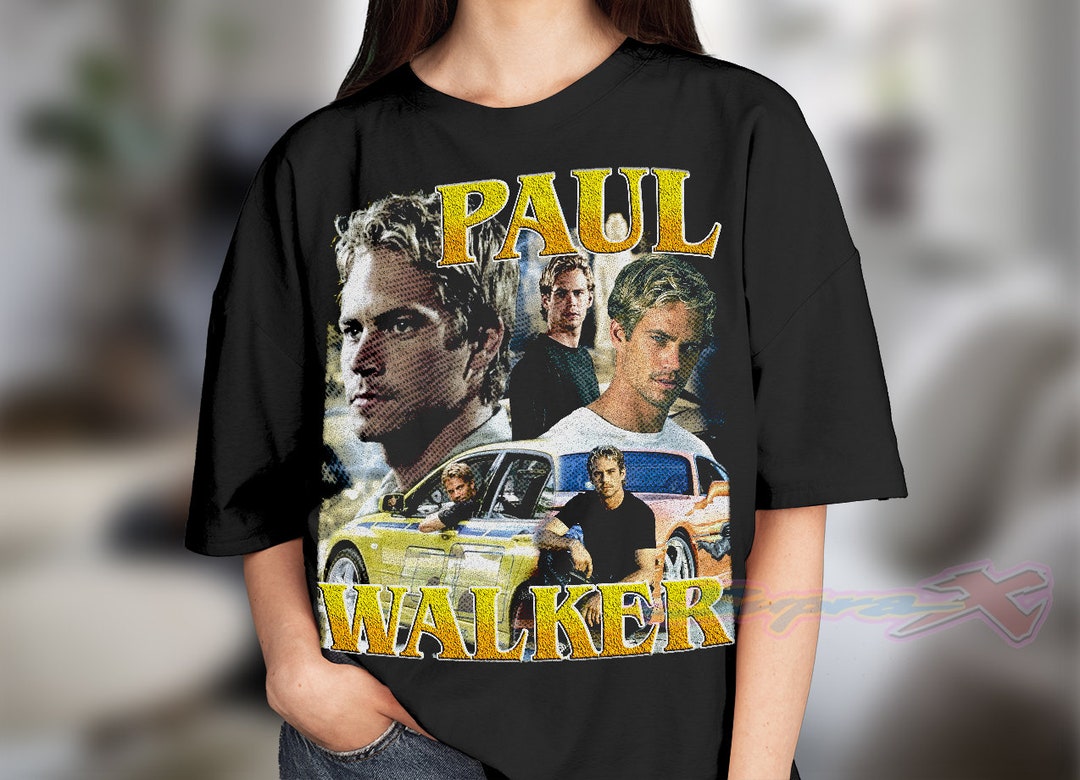 Retro Paul Walker Shirt paul Walker Tshirt,paul Walker T-shirt,paul ...
