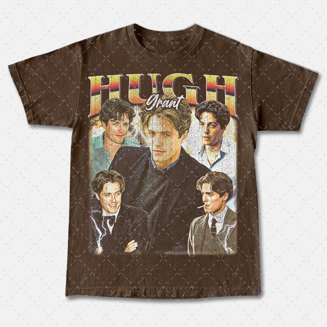 Vintage 90s Hugh Grant Tee, Hugh Grant T-shirt, Tv Series Unisex T ...
