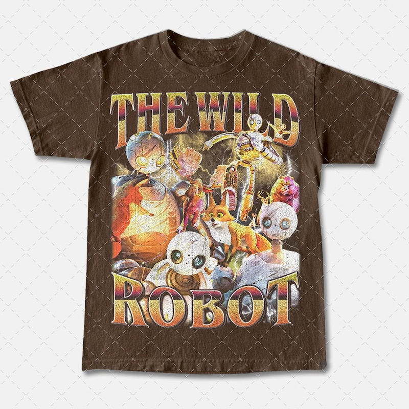 Robot T Shirt - Etsy