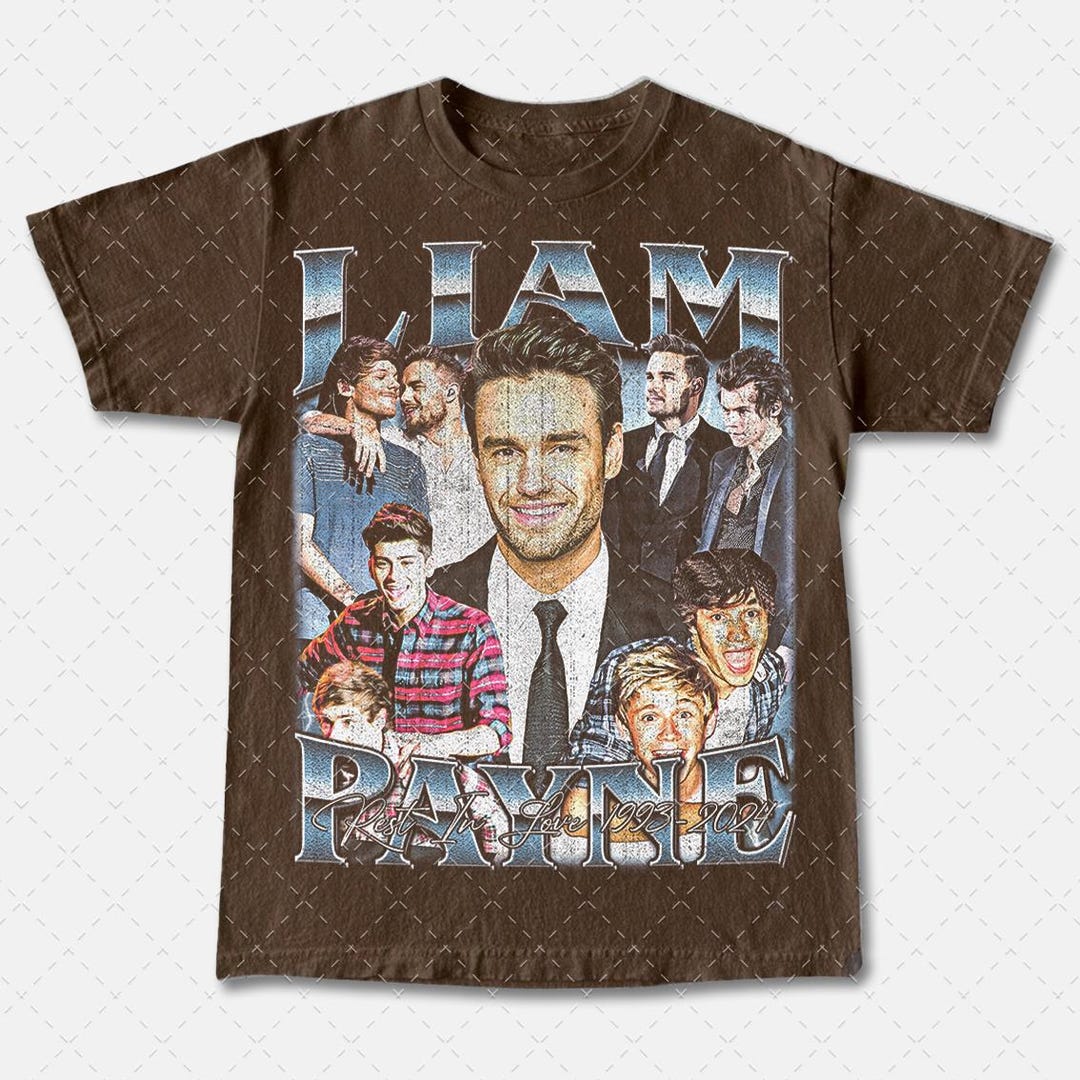 Vintage 90s Liam Payne Tee, RIP T-shirt, Music Unisex T-shirt, Retro TV ...