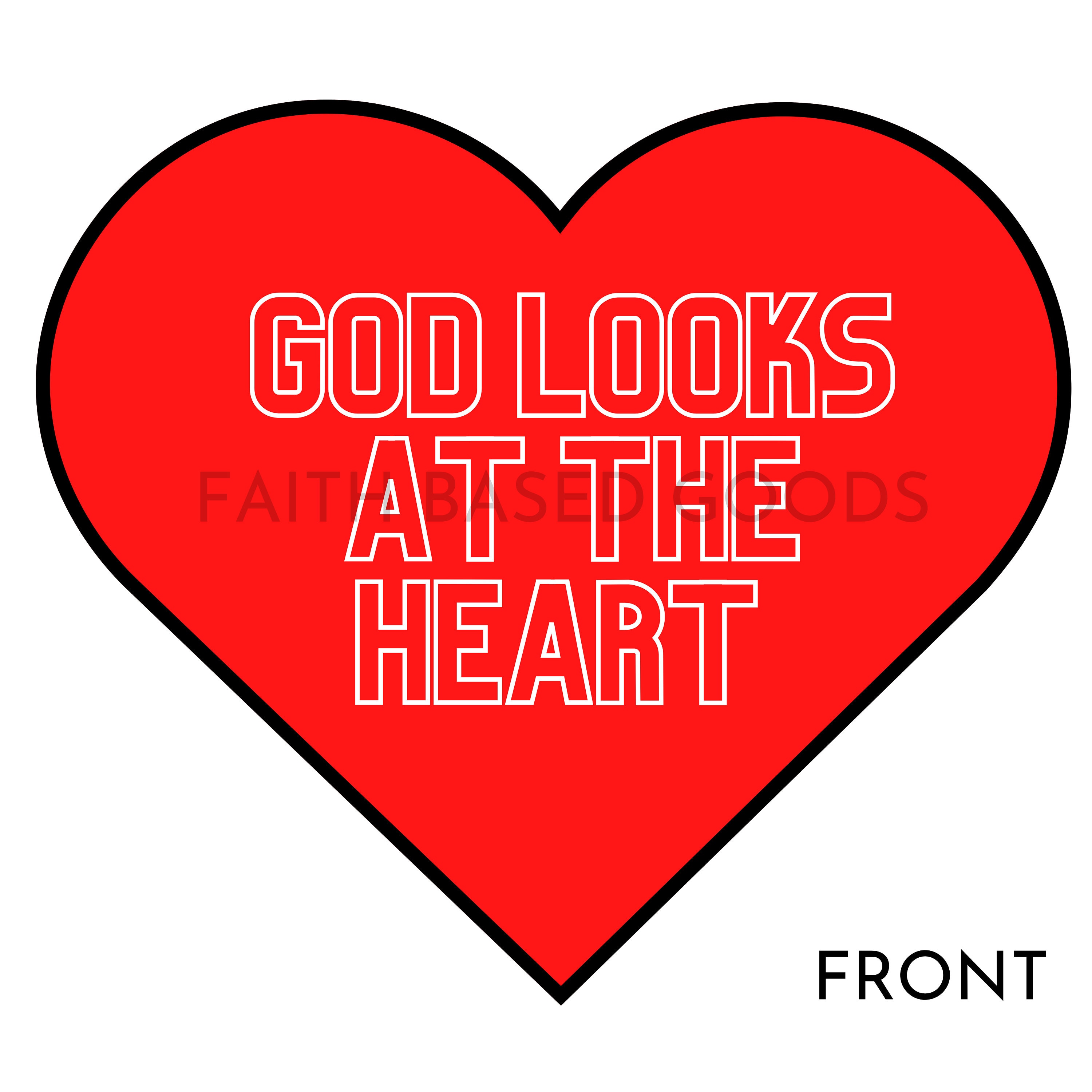 God Looks at the Heart. Sunday School Activity. Children's Craft. 1 ...