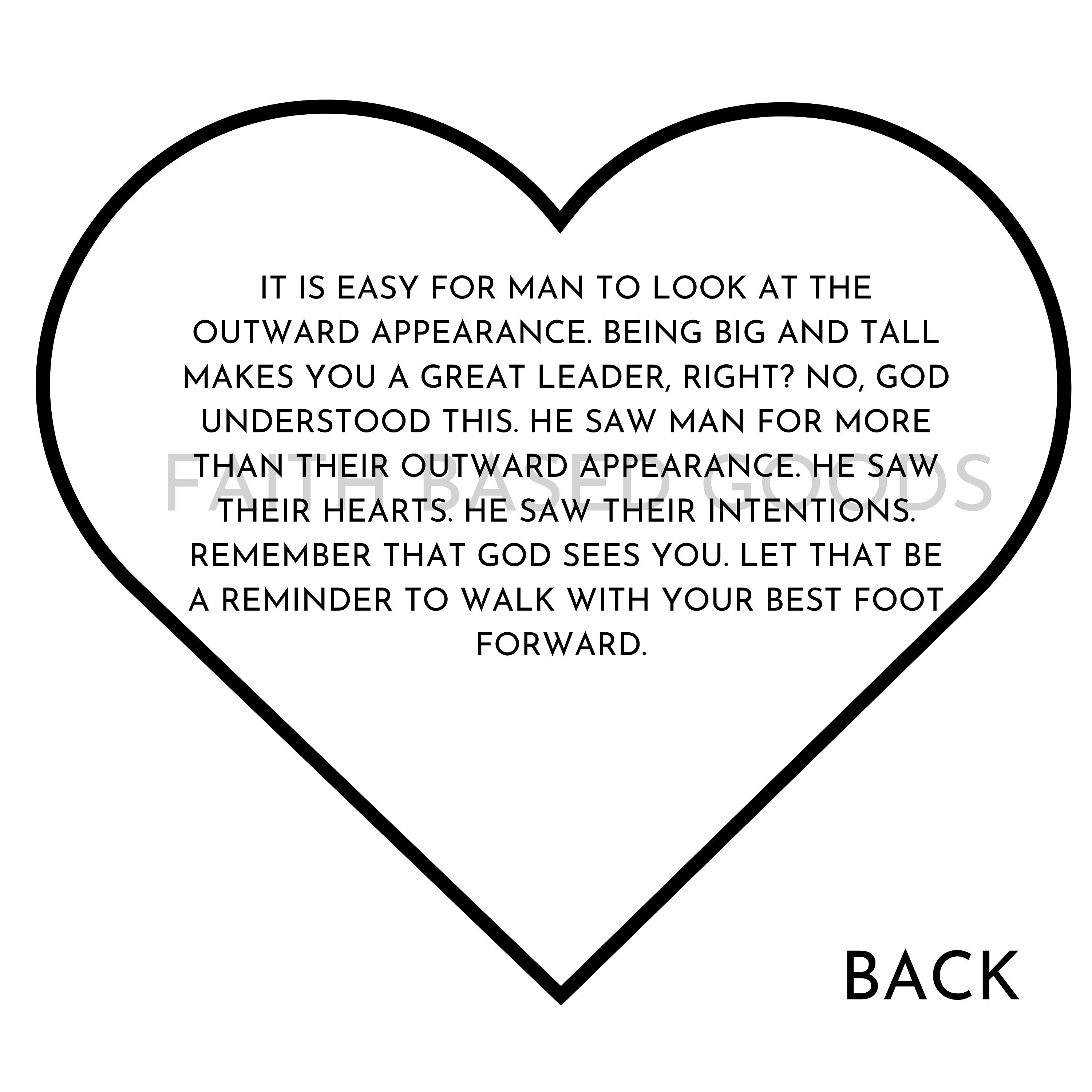 God Looks at the Heart. Sunday School Activity. Children's Craft. 1 ...