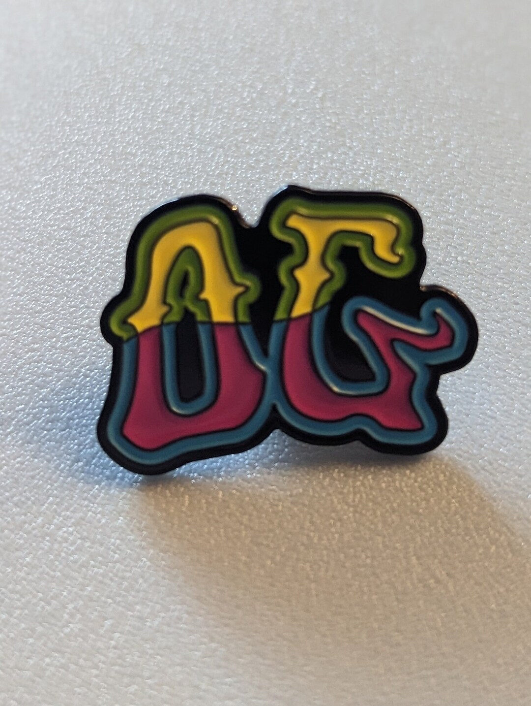 The Original OG Oozing Enamel Pin - Etsy