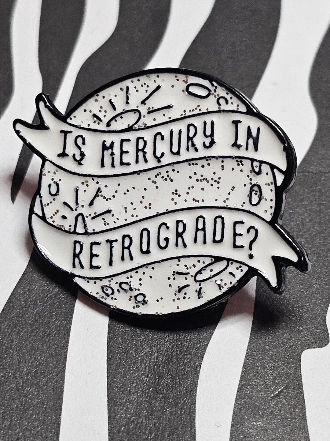 Is Mercury in Retrograde? Enamel Pin - Etsy