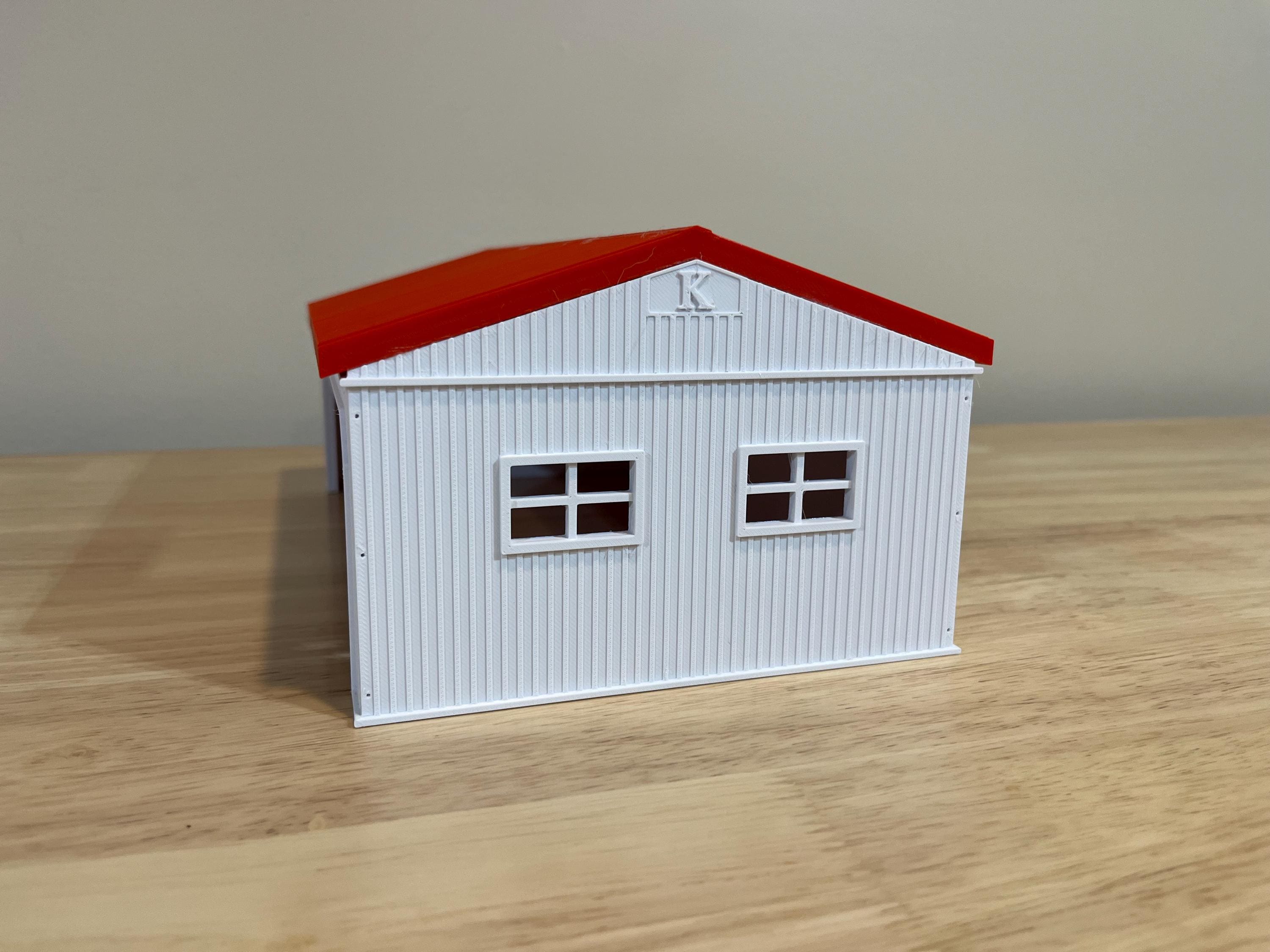 3D Printed Farm Shed - Etsy